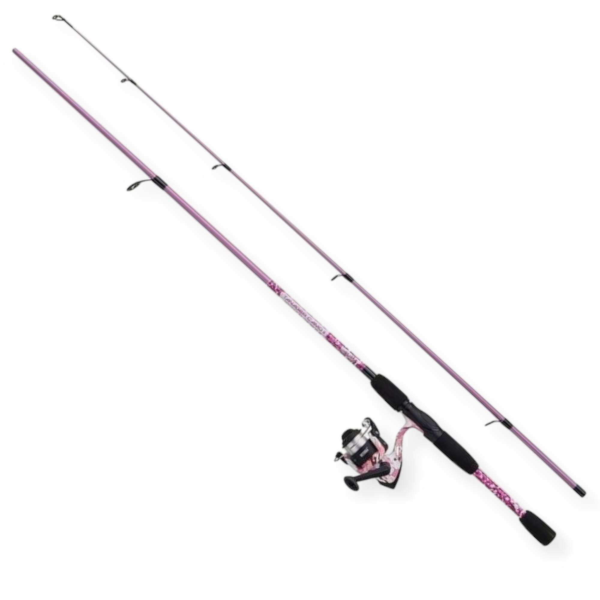 Spinhengelset roze - Mitchell Tanager - Hengel + vismolen met lijn ...